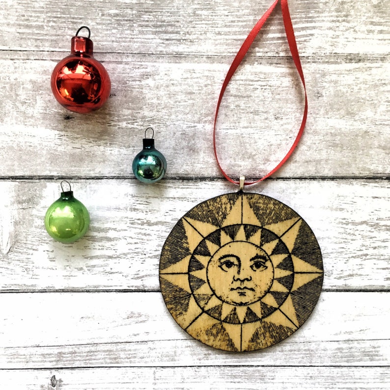 Laser Ornament Sun Pendant Sun Ornament Sun Charm Mirror - Etsy