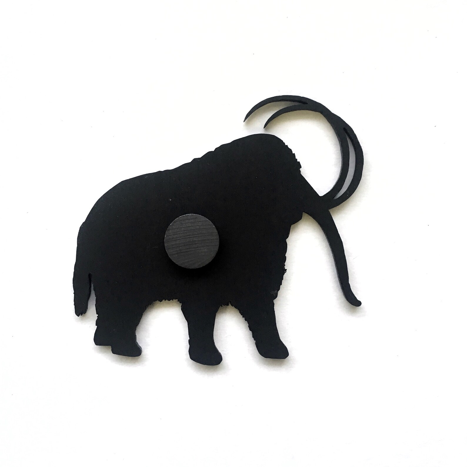 Woolly Mammoth Magnet Prehistoric Laser Cut Magnet Antique - Etsy