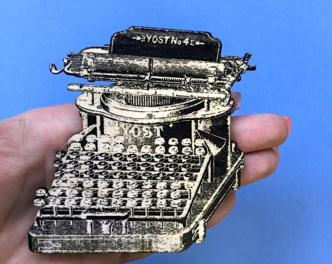 Typewriter Christmas Ornament Antique Writer Gift Typewriter - Etsy