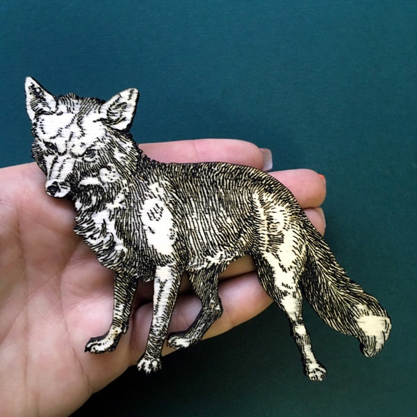 Fox Magnet - Etsy