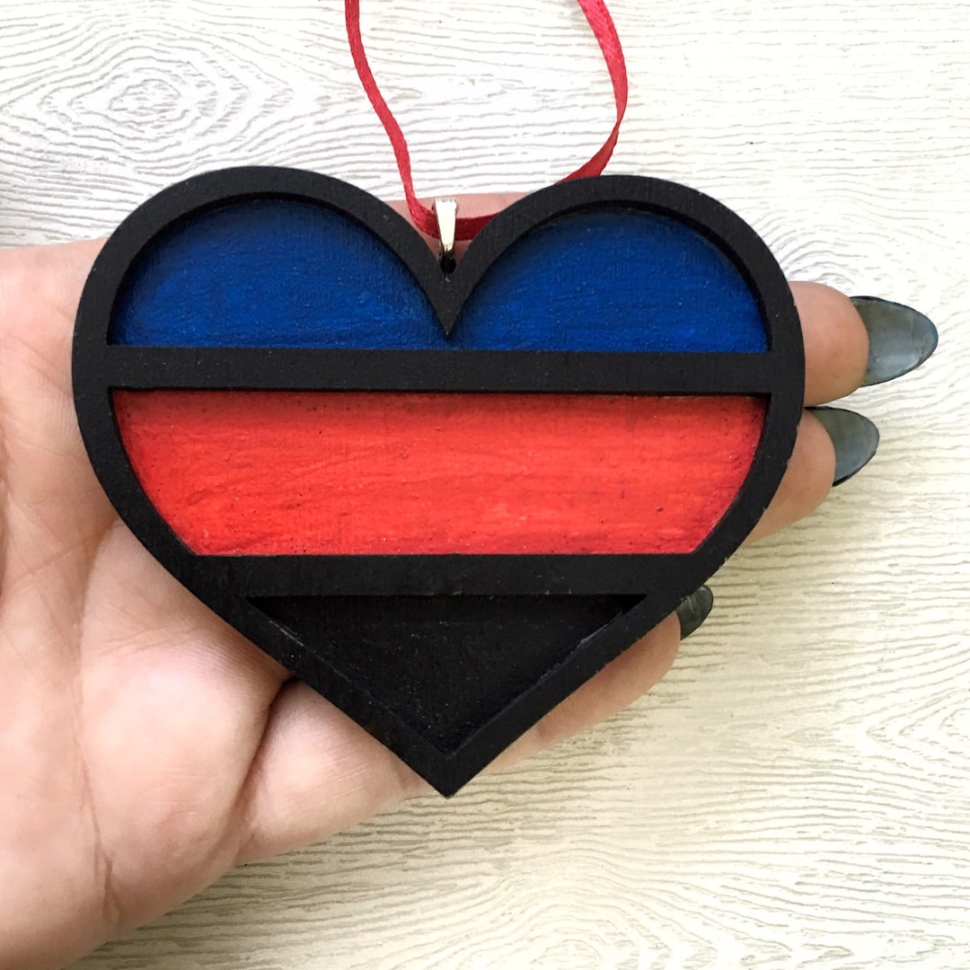 Polyamory Pride Ornament, Polyamory Charm, Poly Gift, LGBTQ Pride ...