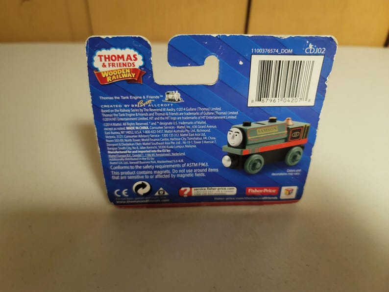 Thomas Wooden Railway Green Samson Train New in Pack - Etsy