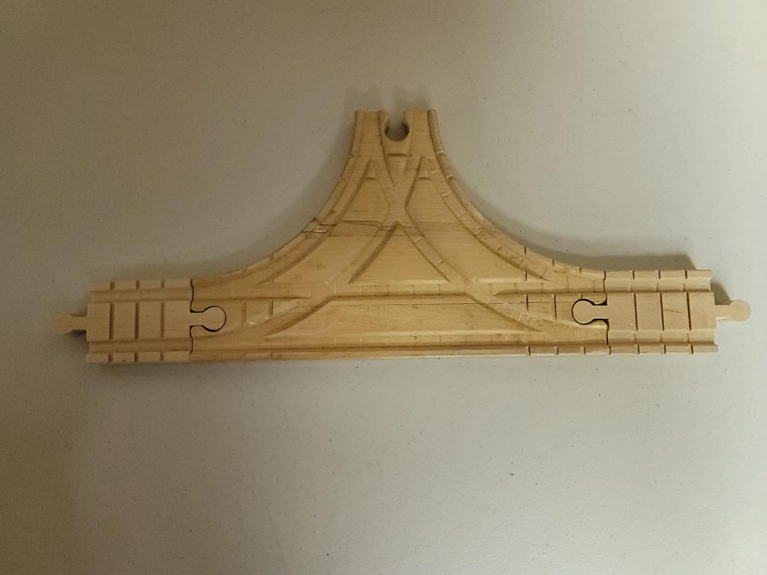 Thomas Wooden Railway T Track Intersection Piece and 2 Track Extension ...