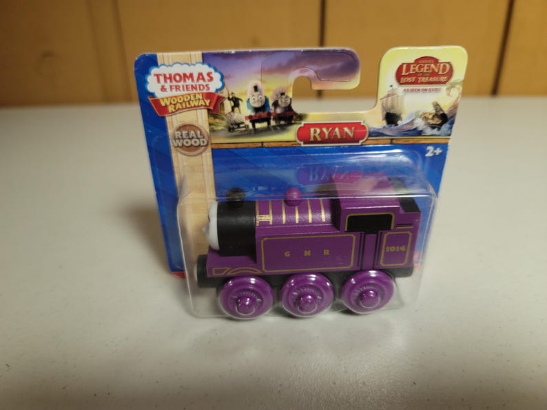 Thomas Wooden Railway Purple Ryan Train New in Pack - Etsy