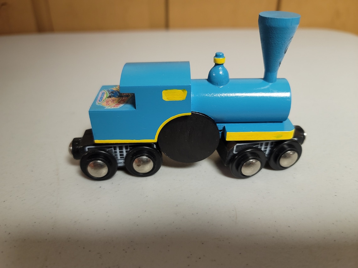 Wooden Railway Train Whittle Shortline Type Little Engine That Could - Etsy