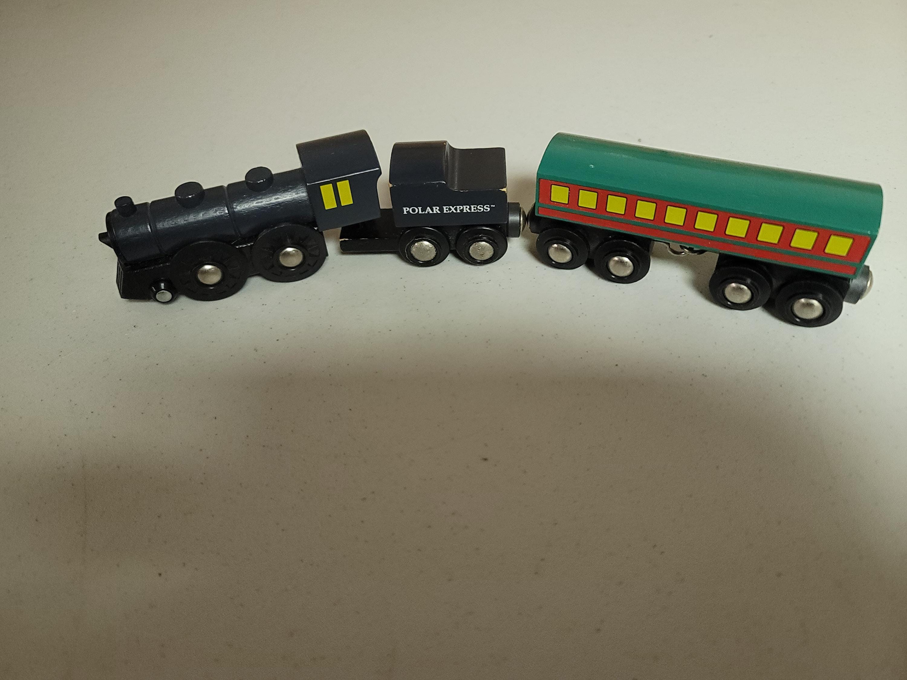 Brio Wooden Railway Polar Express Train - Etsy