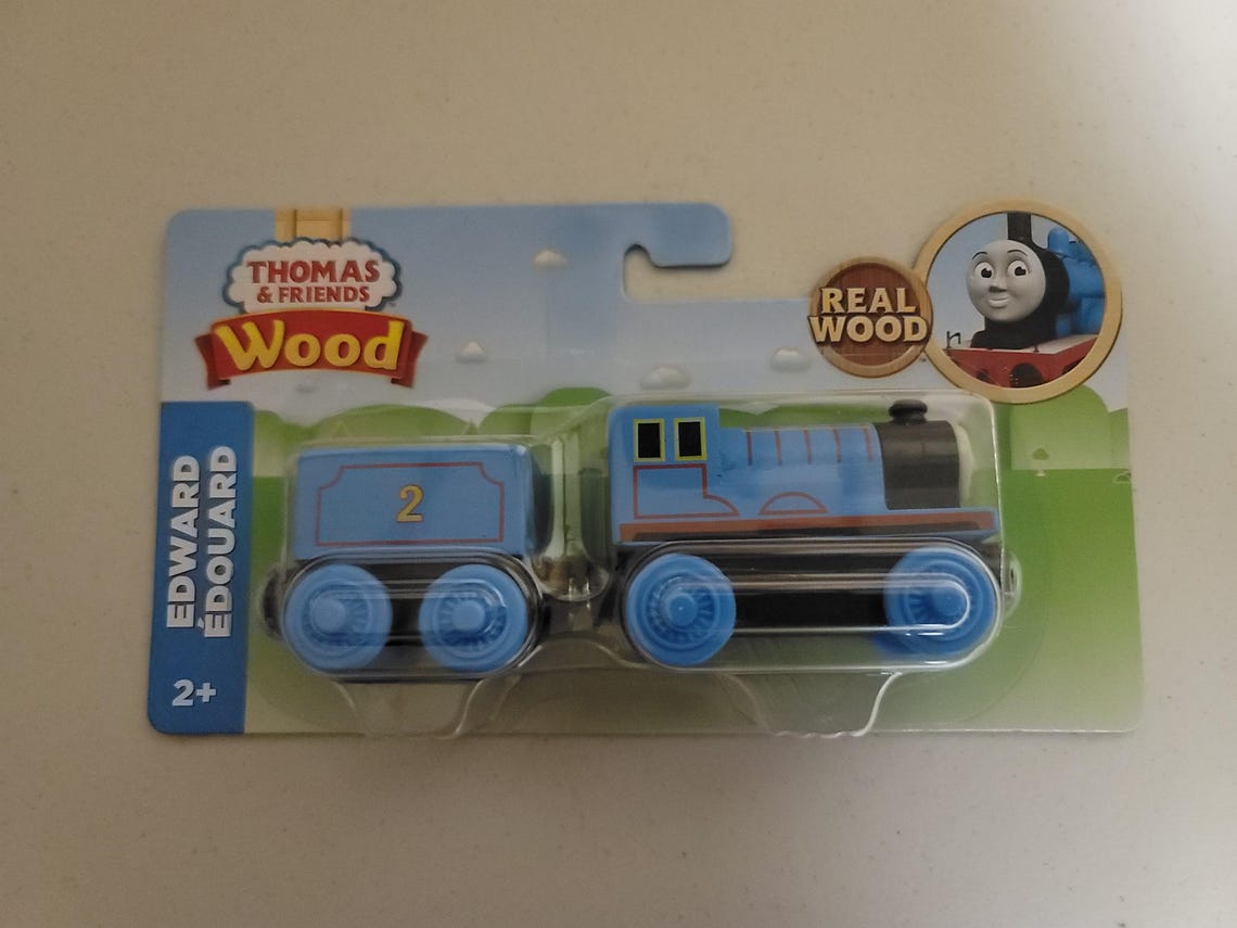 Thomas Wooden Railway Edward Train New in Box - Etsy