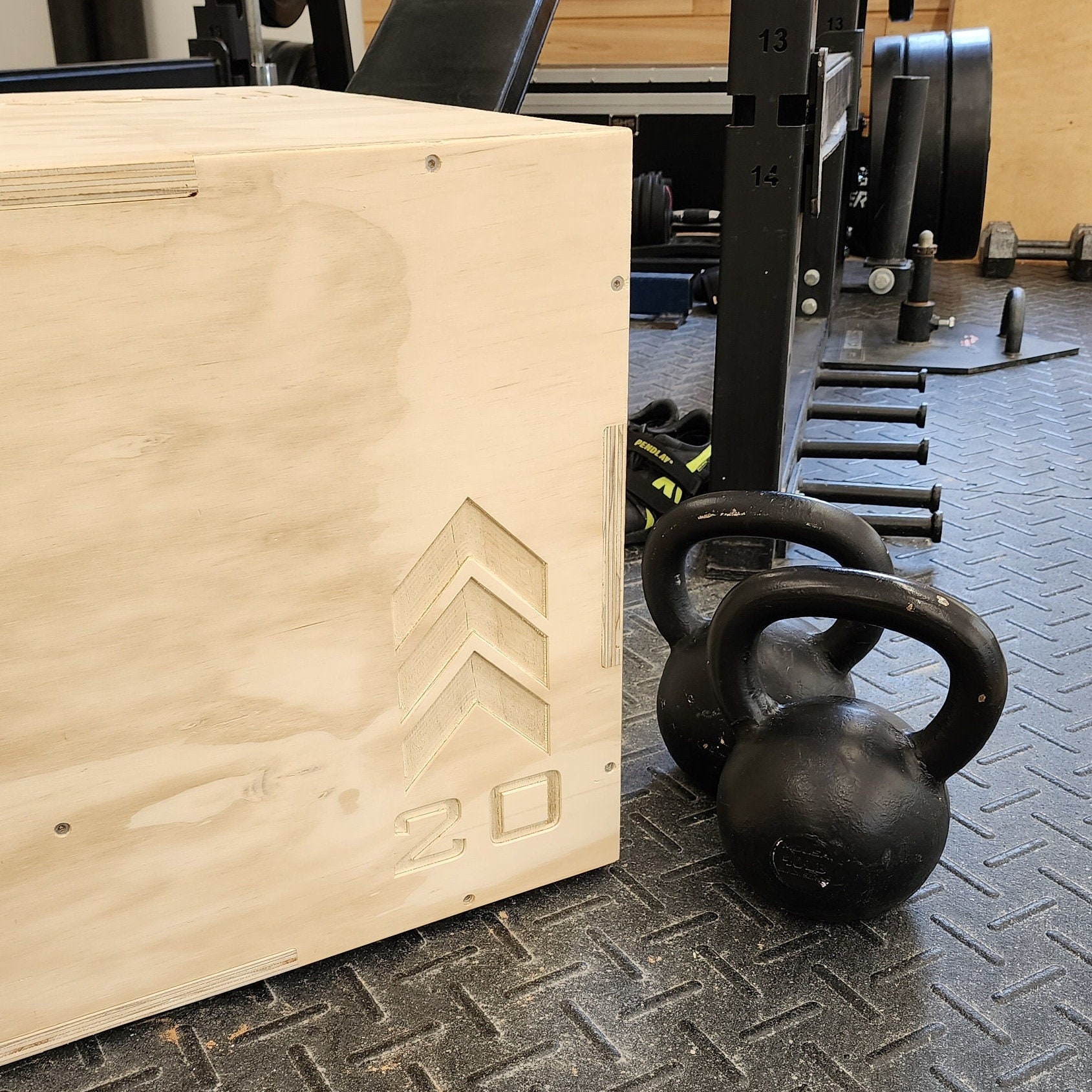 30x24x20 Flat-pack Plyo Box, Easy Assemble, Crossfit Box, WOD Box ...