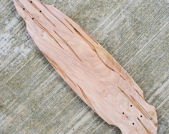 Fishtail Cruiser Skateboard Deck // FREE SHIPPING // Solid Hardwood ...