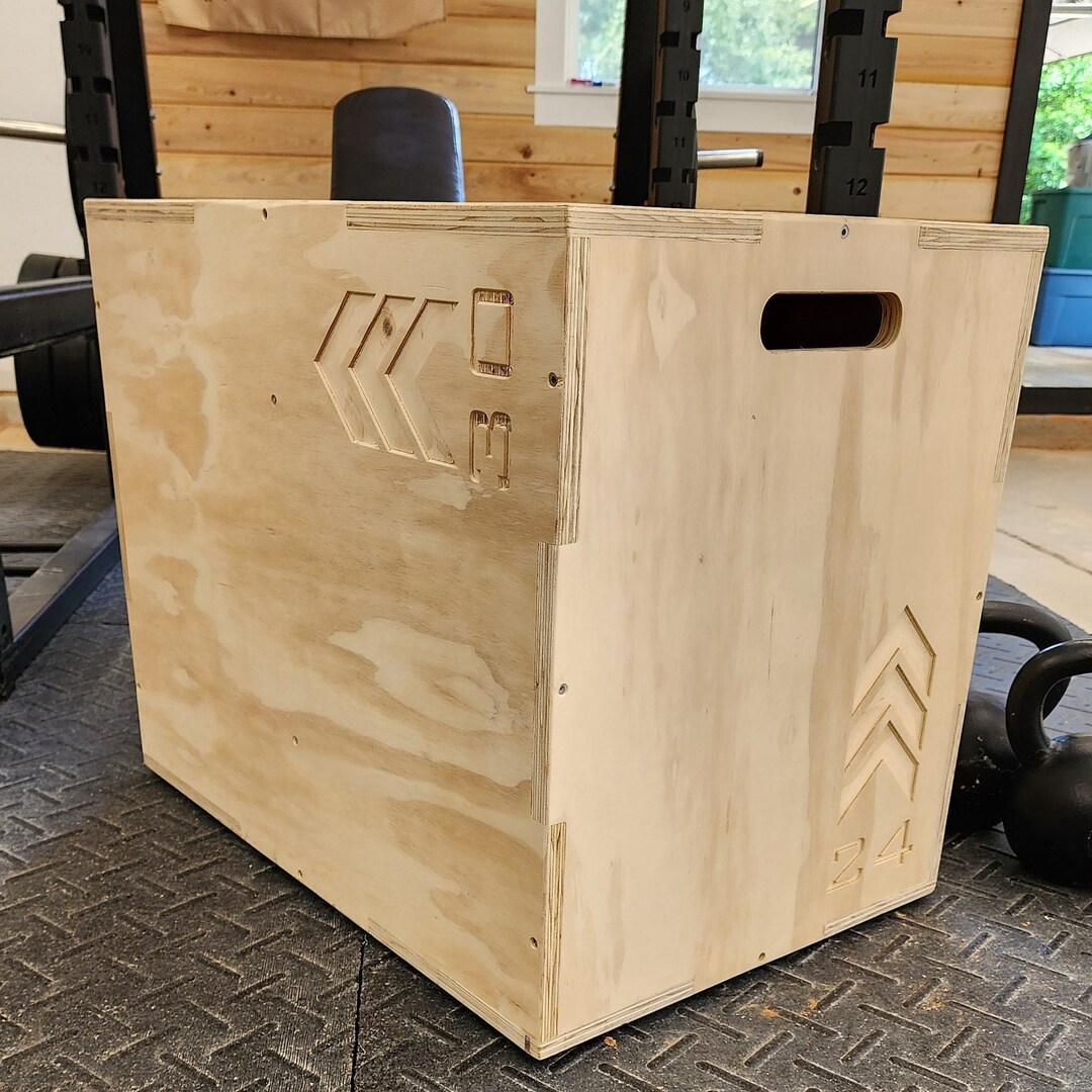 30x24x20 Flat-pack Plyo Box, Easy Assemble, Crossfit Box, WOD Box ...