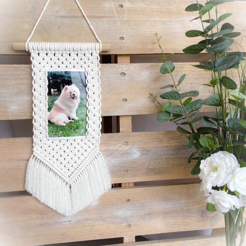 Macrame Frame - Etsy
