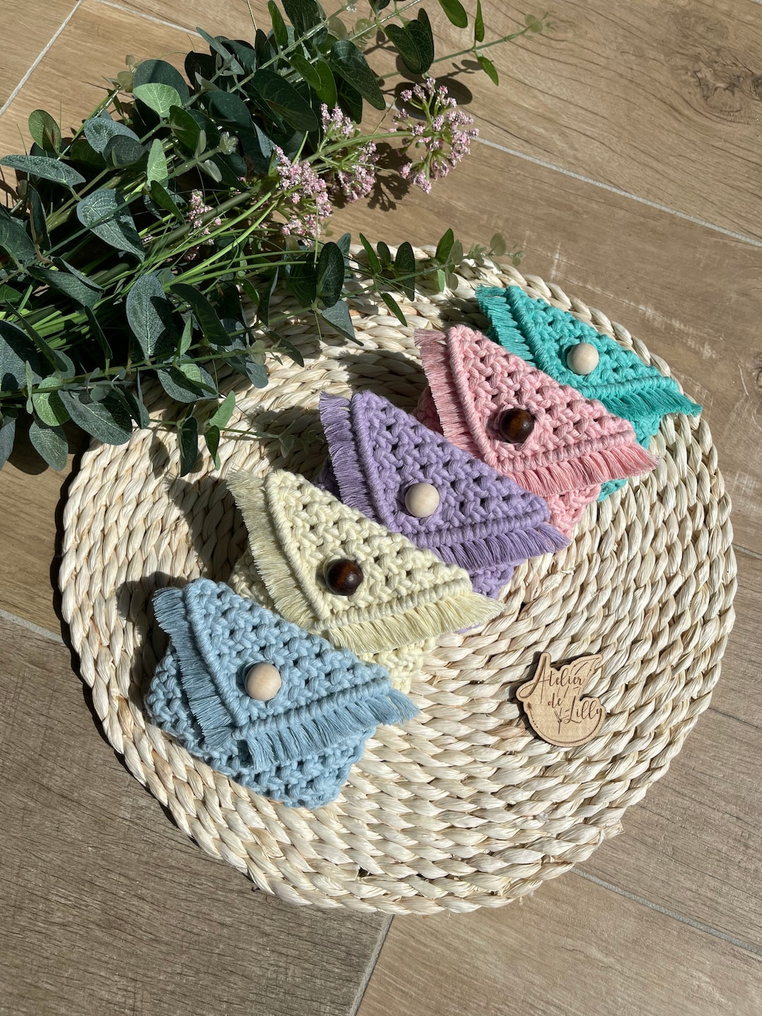 Macramé Wallet / Card Holder - Etsy