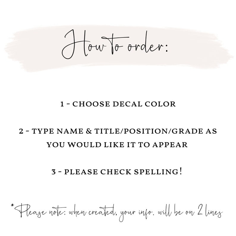 Personalized Office Door Name Decal, Office Window Cling Decal, Name ...