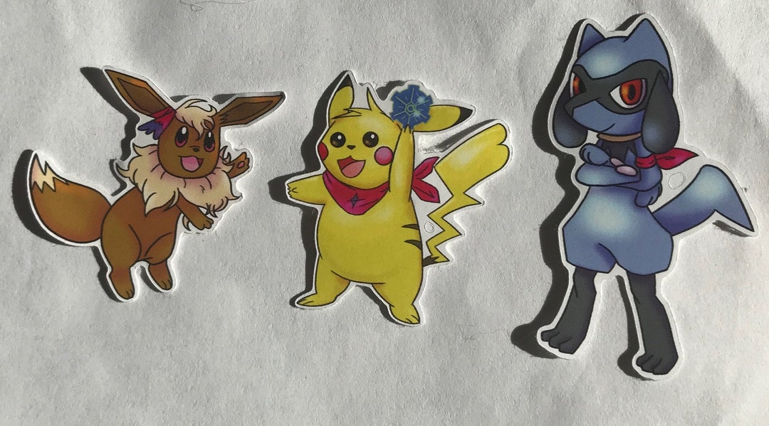 Pokémon Explorer Stickers! - Etsy