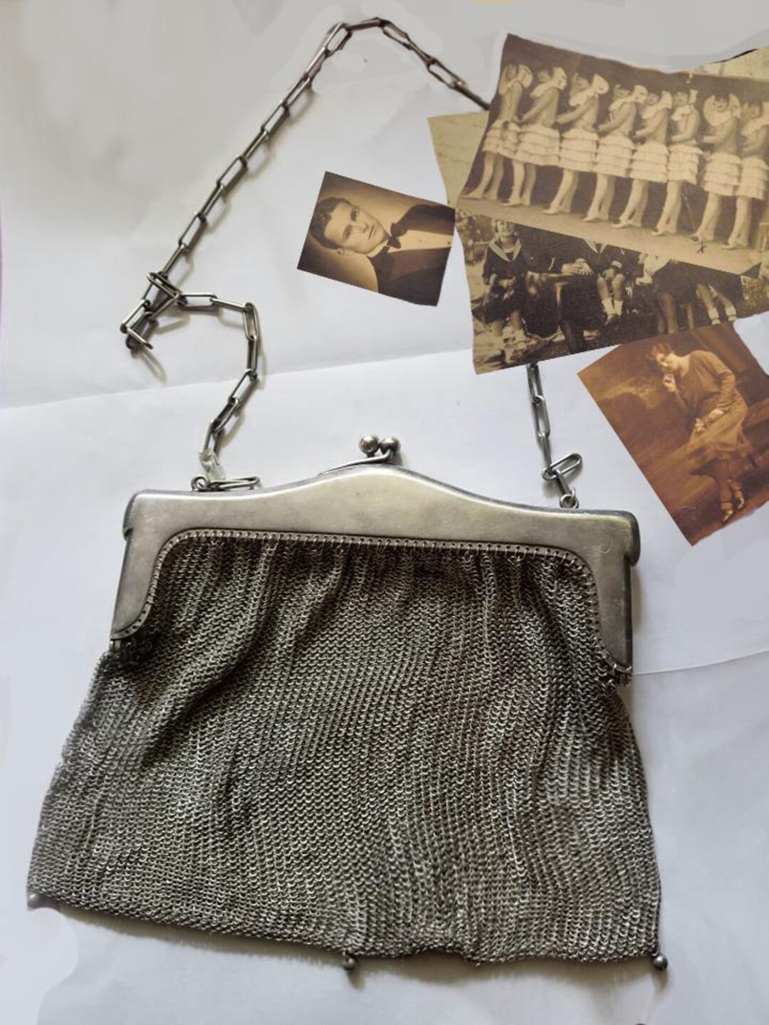 1920s Original Chainmail Purse - Etsy