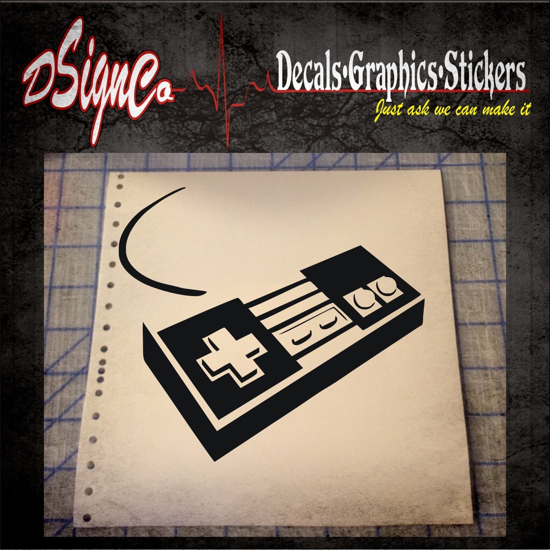 Nintendo Vinyl Decal Sticker - Etsy