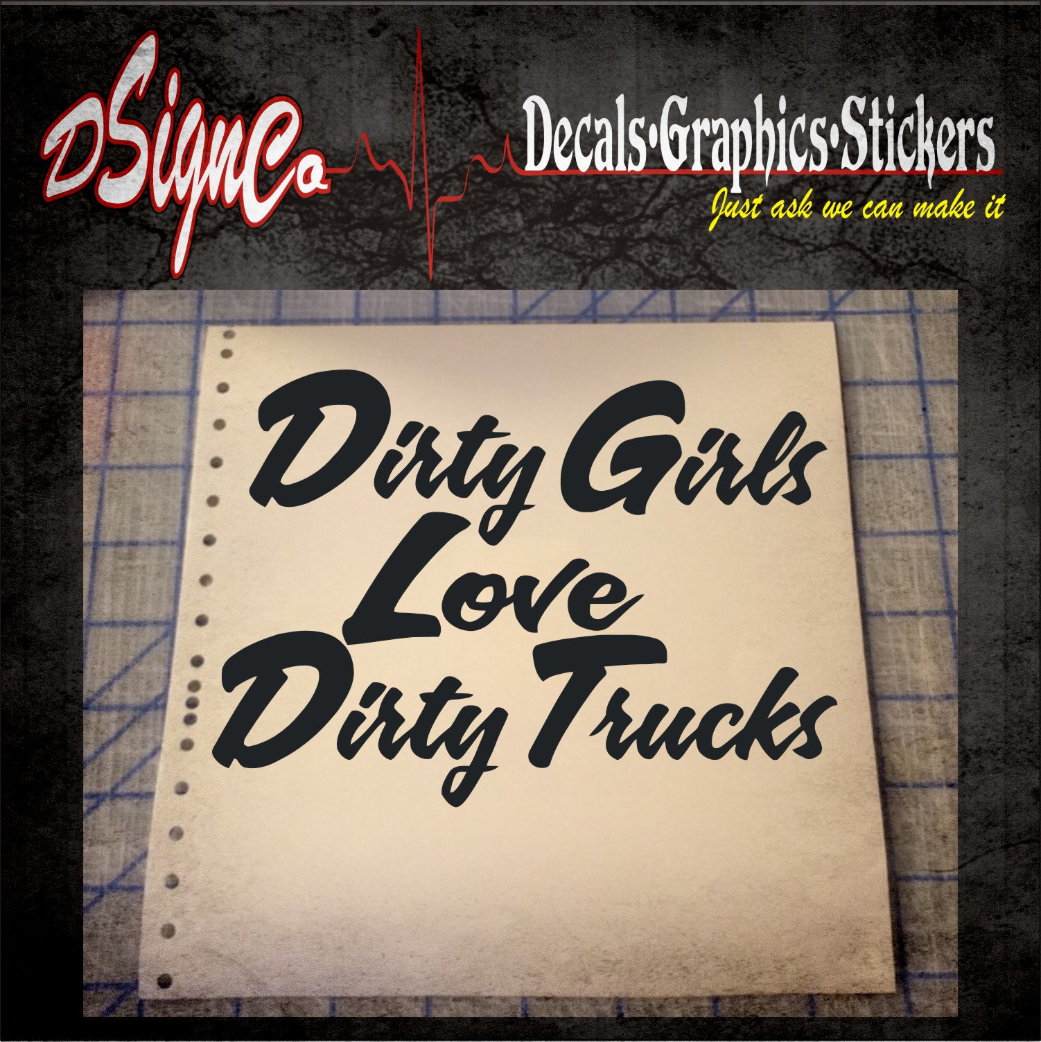 Dirty Trucks Vinyl Decal Sticker - Etsy