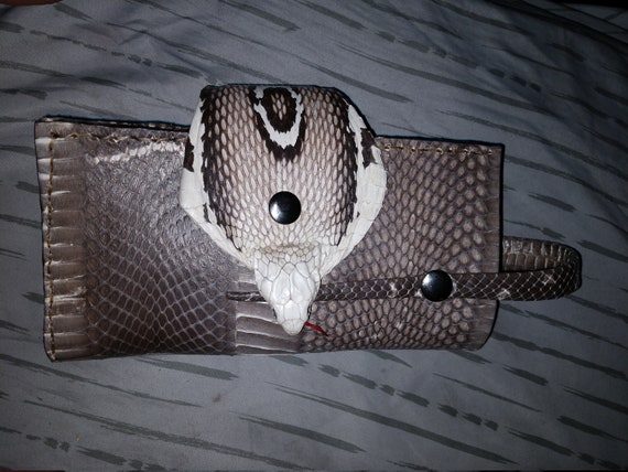 Cobra Snake Skin Wallet | Etsy