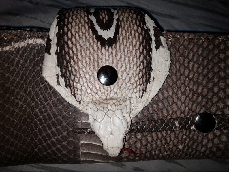 Cobra Snake Skin Wallet | Etsy