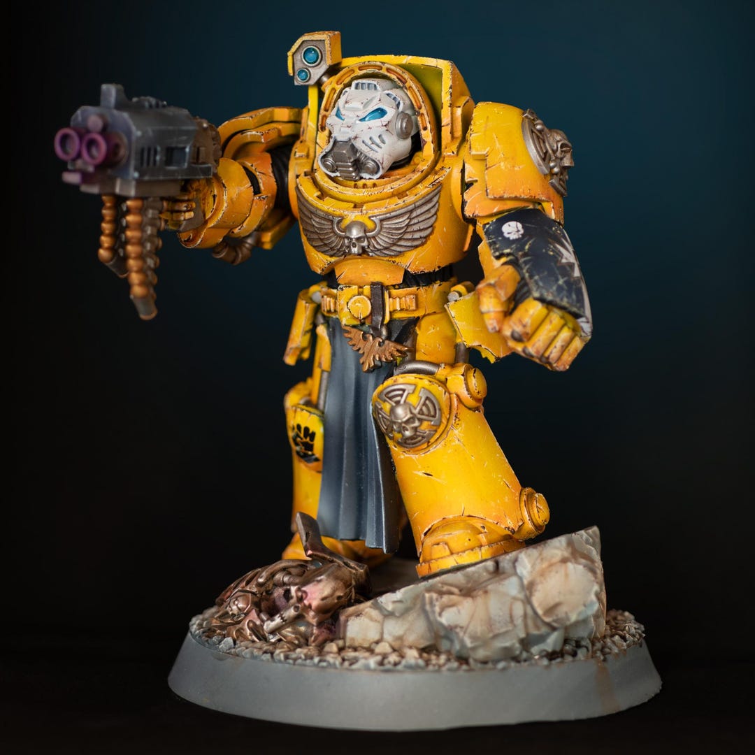 SPACE MARINES TERMINATOR Imperial Fists - Etsy