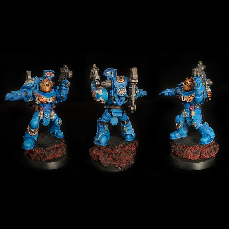 Space Marine Antaro Chronus Sergeant Telion Chapter Master - Etsy