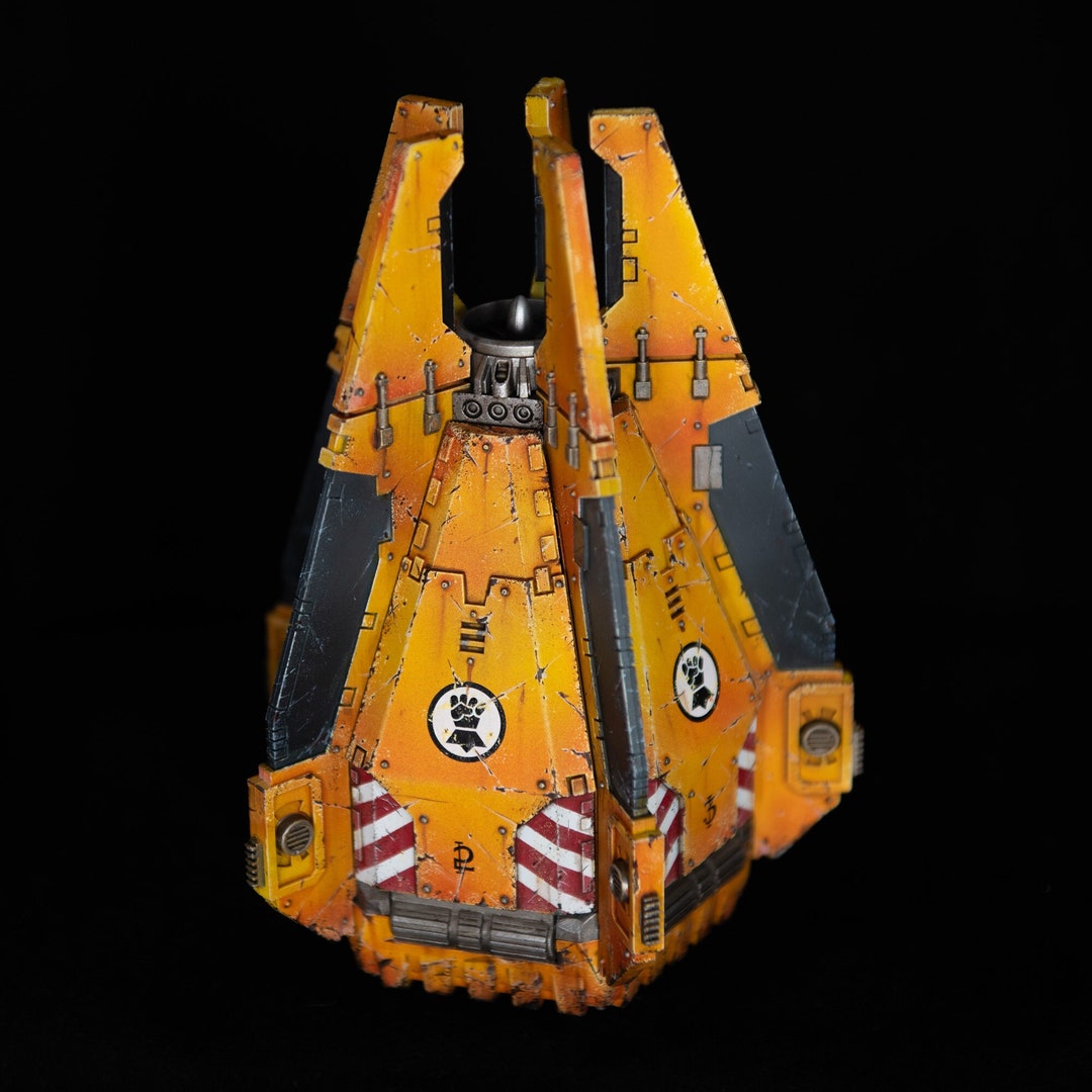Space Marines Imperial Fists Drop Pod - Etsy