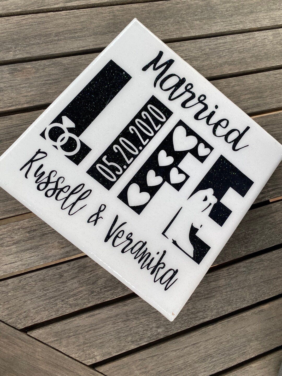 Married Life Custom Wall Decor - Etsy