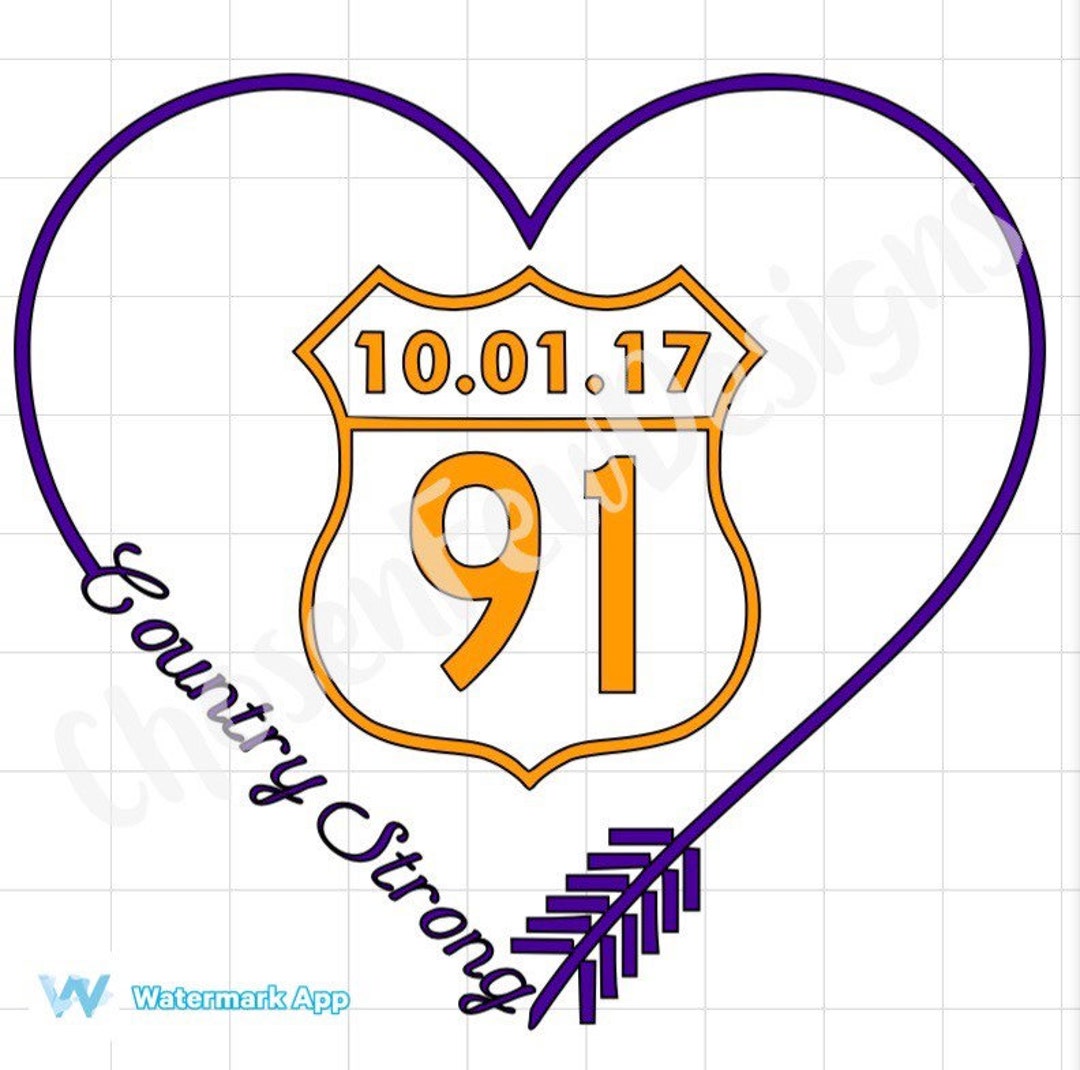 Route 91 Survivor Decal - Etsy