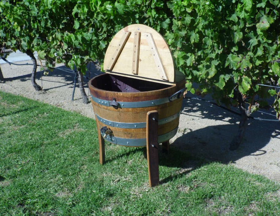 Half Barrel Ice Chest - Etsy