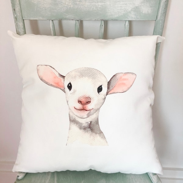 Lamb Pillow - Etsy