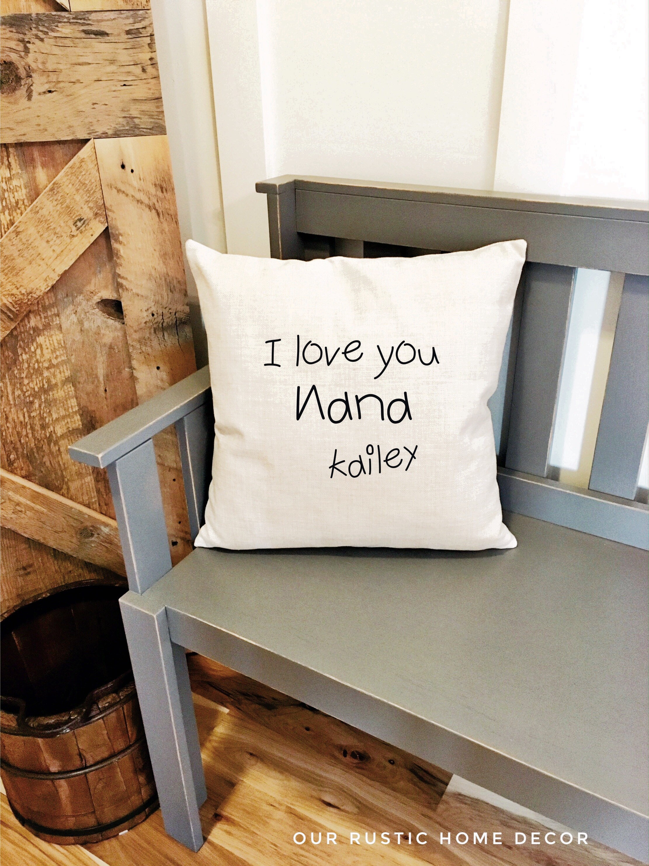 Handwriting Pillow Cover Keepsake Memorial Pillow Gift for | Etsy