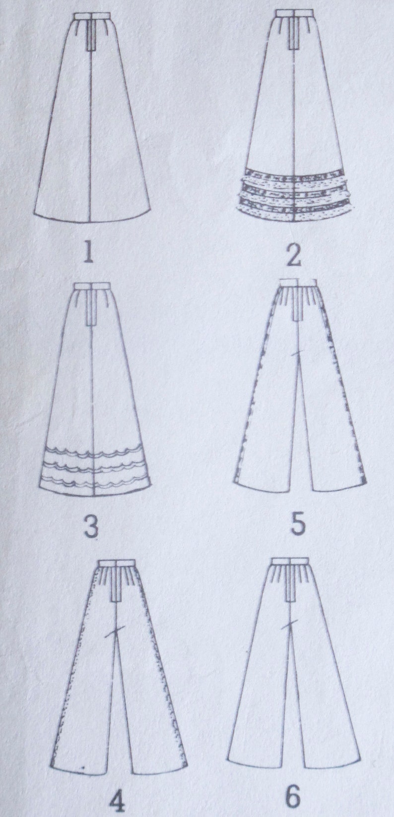 SIMPLICITY 5361 SEWING Pattern : 1973 Disco Pants Flares and A Line ...