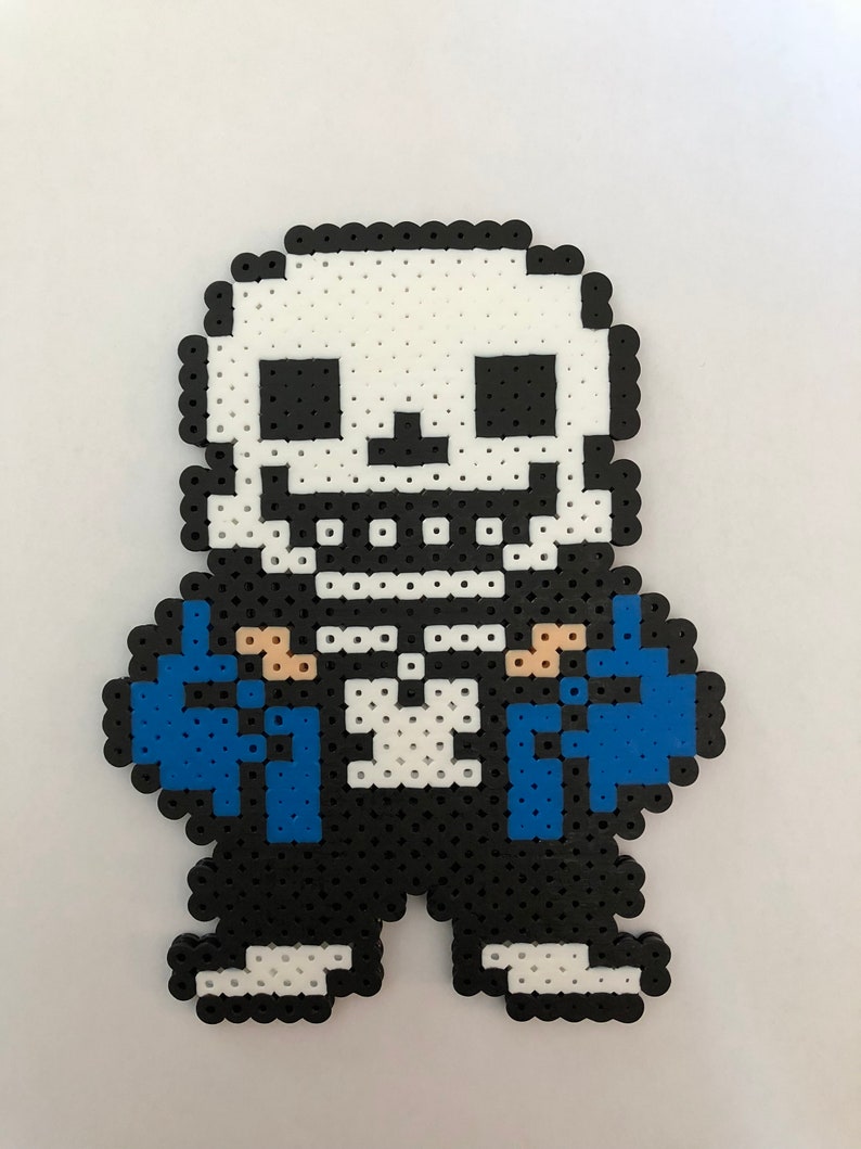 Sans from Undertale Pixel Art | Etsy