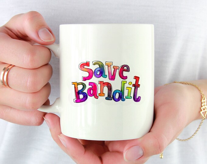 Save Bandit Mug, Angela Martin the Office Coffee Mug, the Office Gift ...
