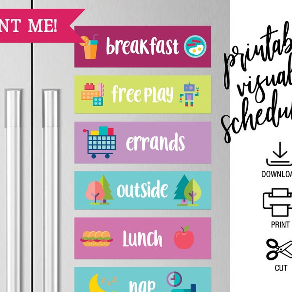 Toddler Schedule Printable - Etsy