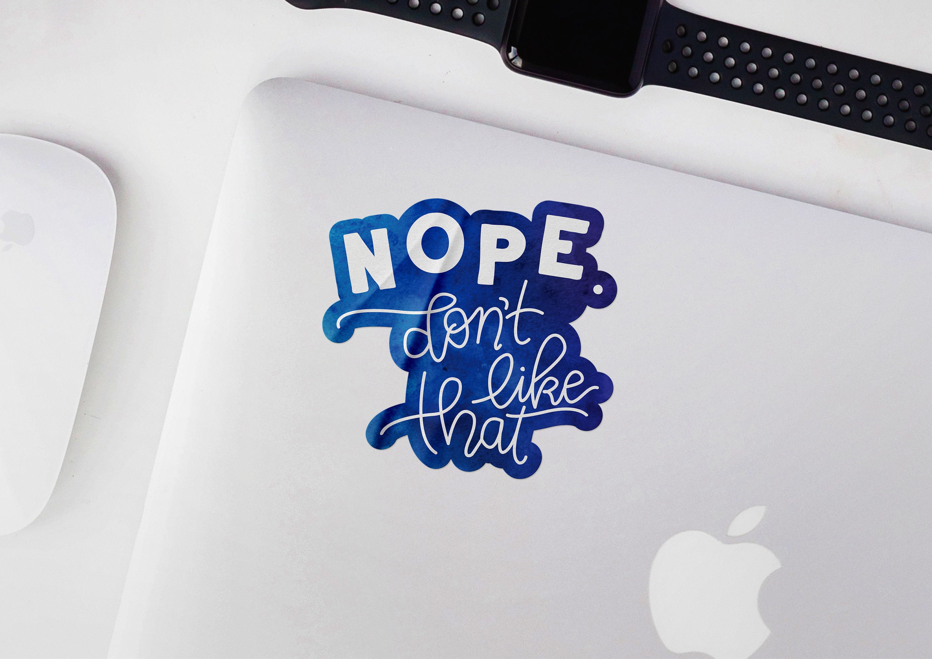 Nope Don't Like That Sticker Michael the Office Laptop - Etsy