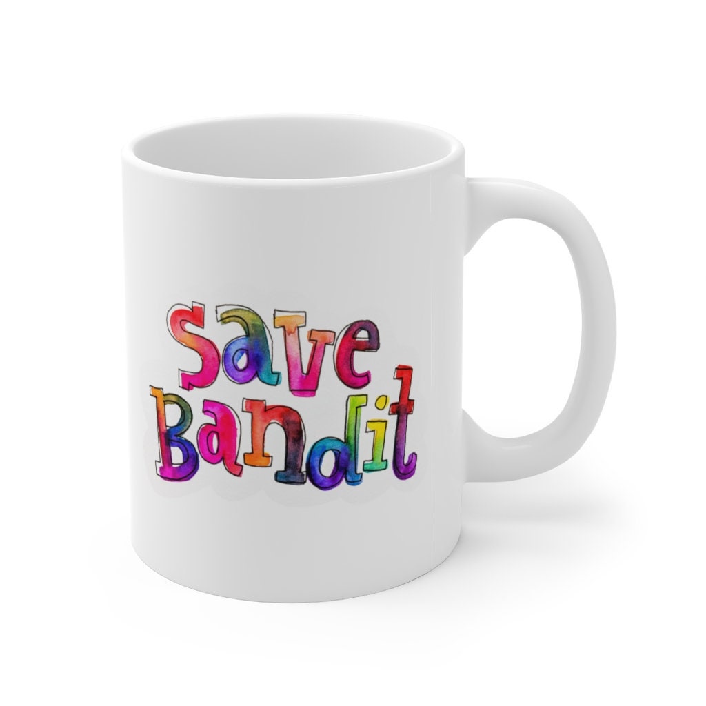 Save Bandit Mug Angela Martin the Office Coffee Mug the - Etsy