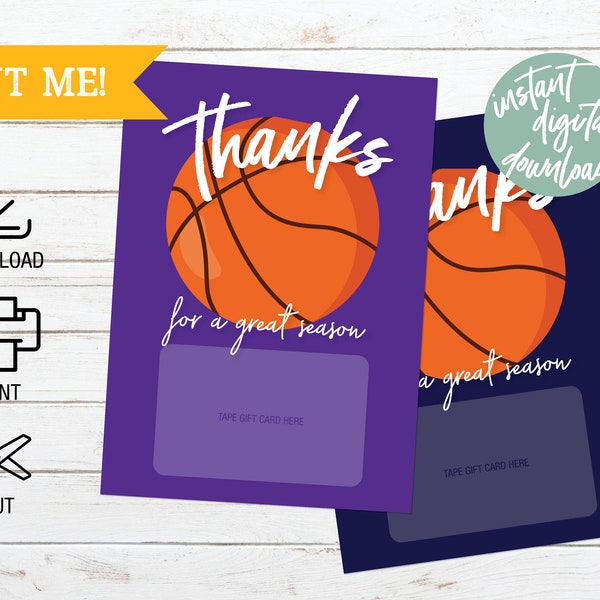 Thank You Basketball - Etsy