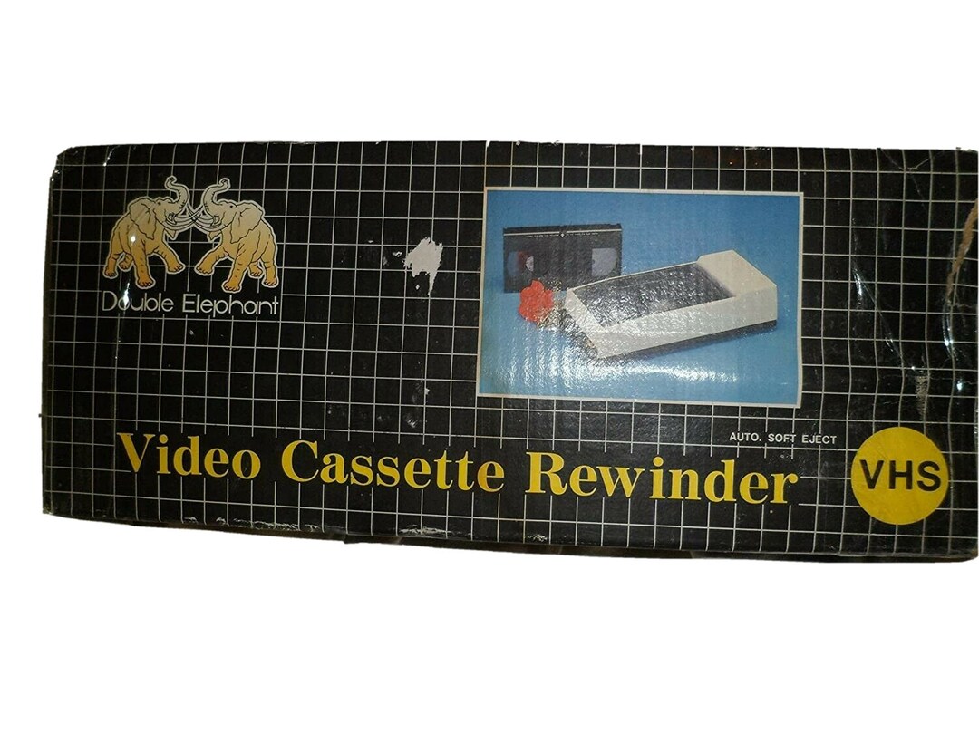 Vintage Rare Video Cassette Rewinder - Etsy