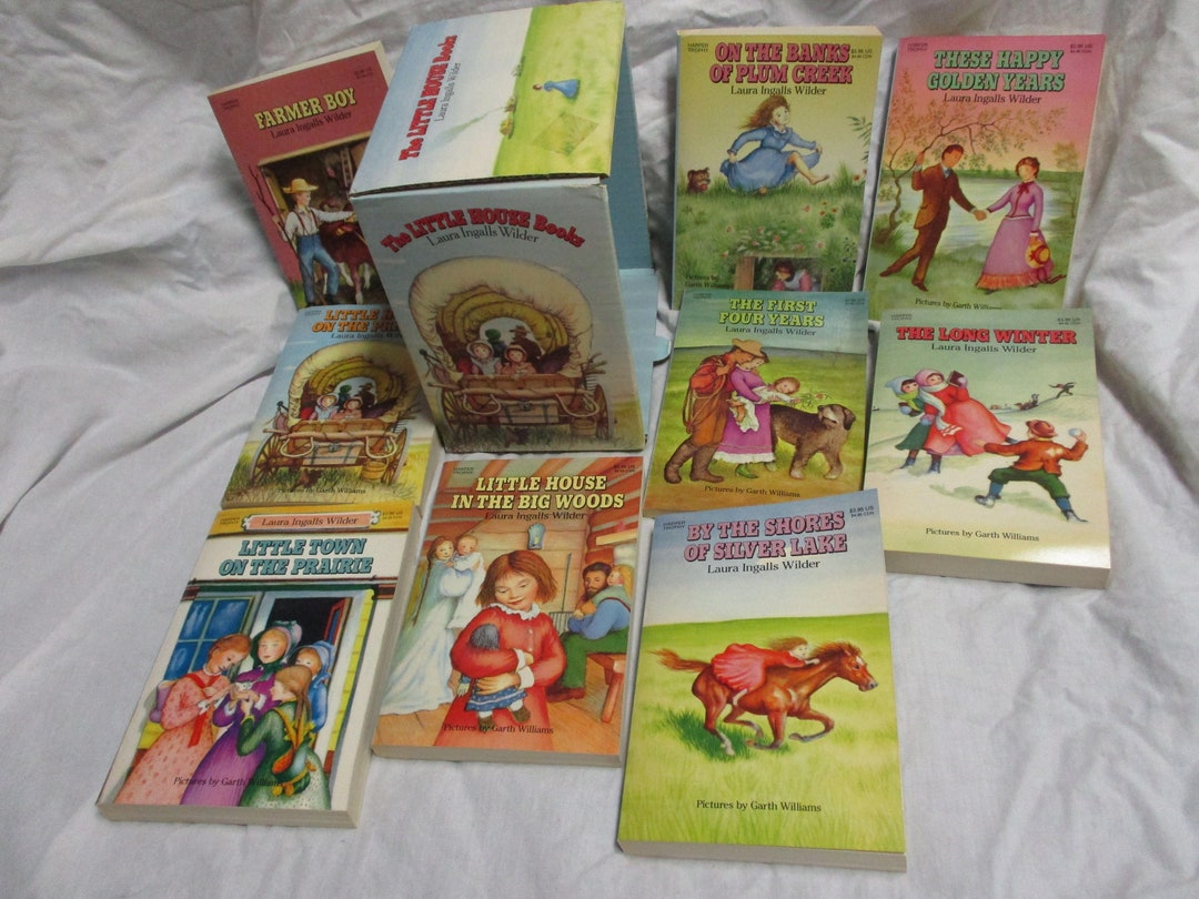 Vintage 1981 the Little House Book Set by Laura Ingalls Wilder - Etsy