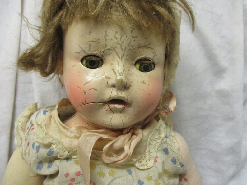 Vintage/antique Childs Porcelain Doll 20 Tall for Collection - Etsy