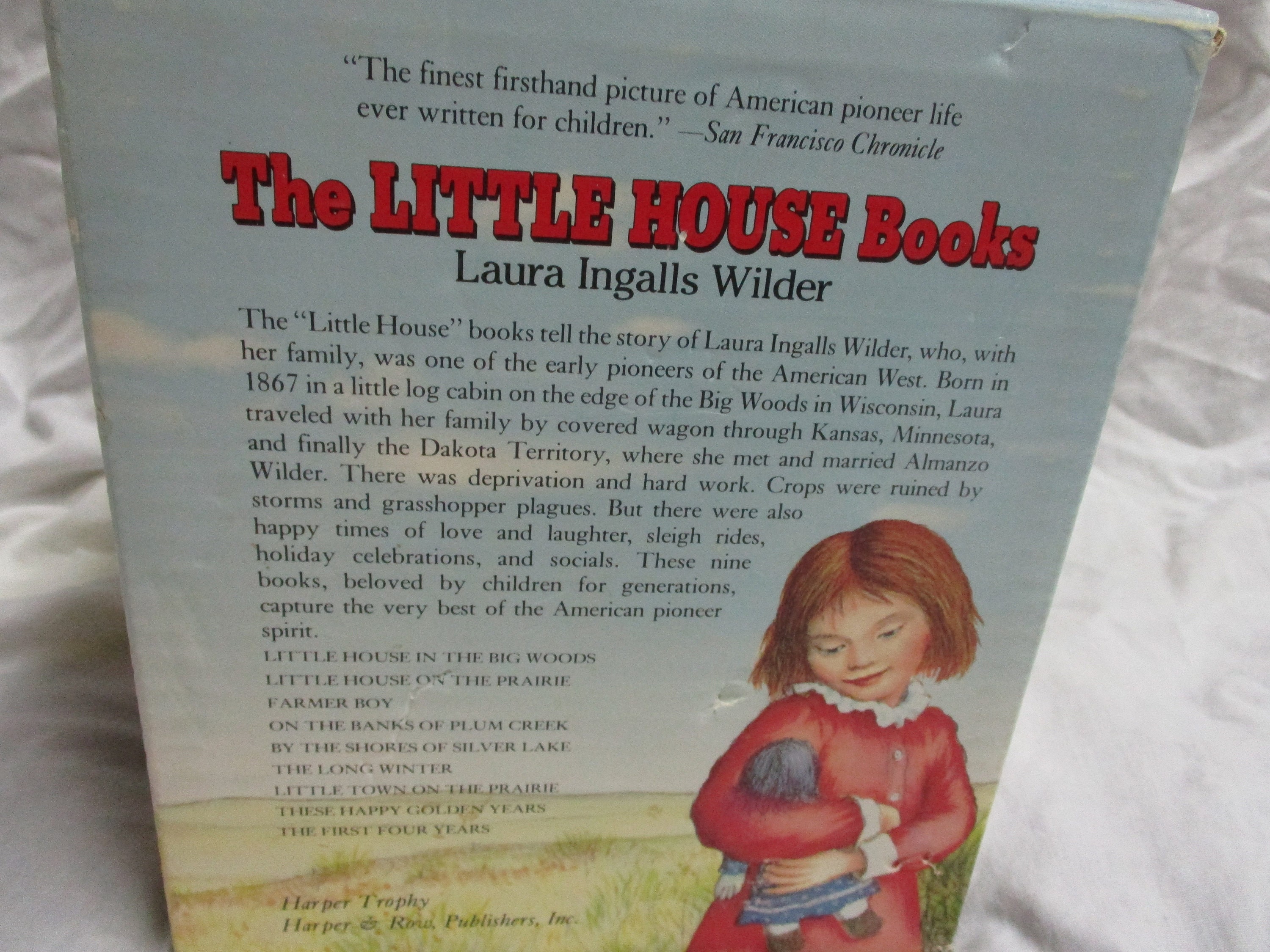 Vintage 1981 the Little House Book Set by Laura Ingalls Wilder - Etsy