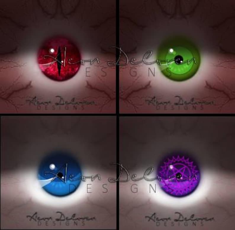 Black Butler IMVU Eye Textures - Etsy