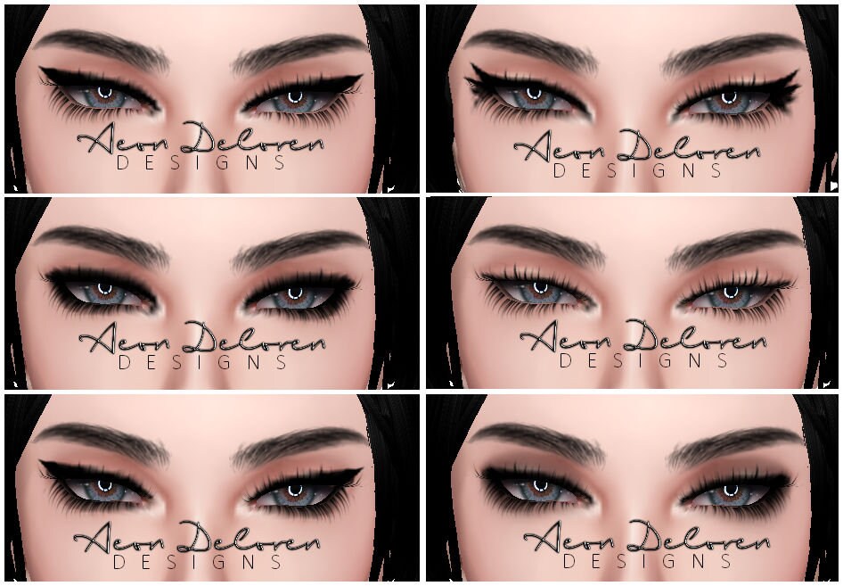 Eyeliner IMVU Skin Add-on File - Etsy
