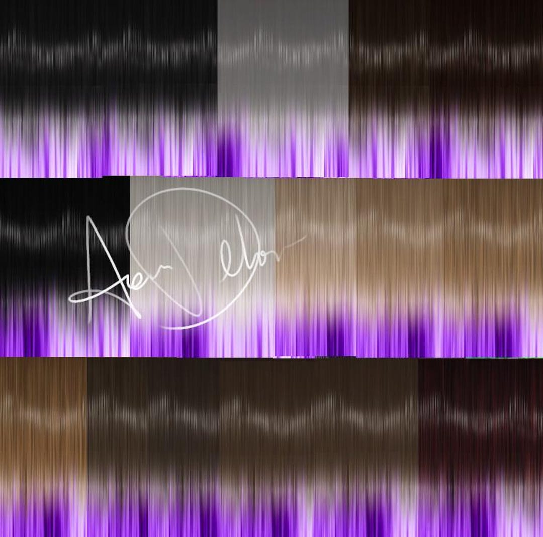 Lilac Lover Hair Texture Pack (16 Textures) - Etsy