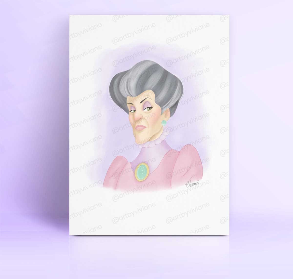 Cinderella Stepmother Drawing