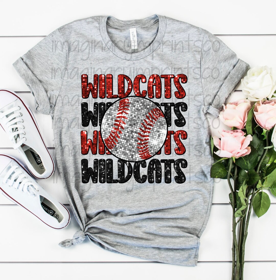 Wildcats Baseball Png - Sublimation Design - Digital Design - DTG ...