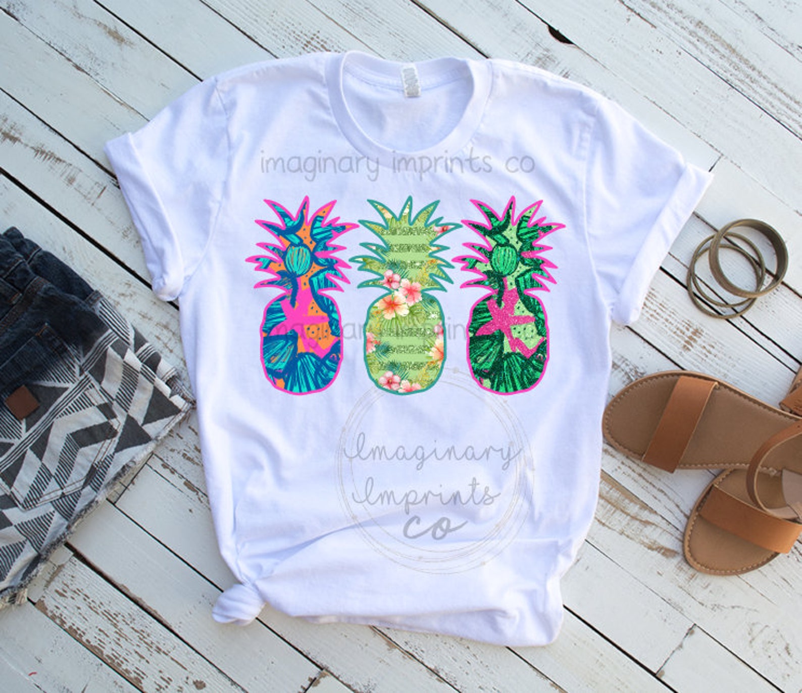 Pineapple Sublimation Design - Sublimation Design - Sublimation - DTG ...