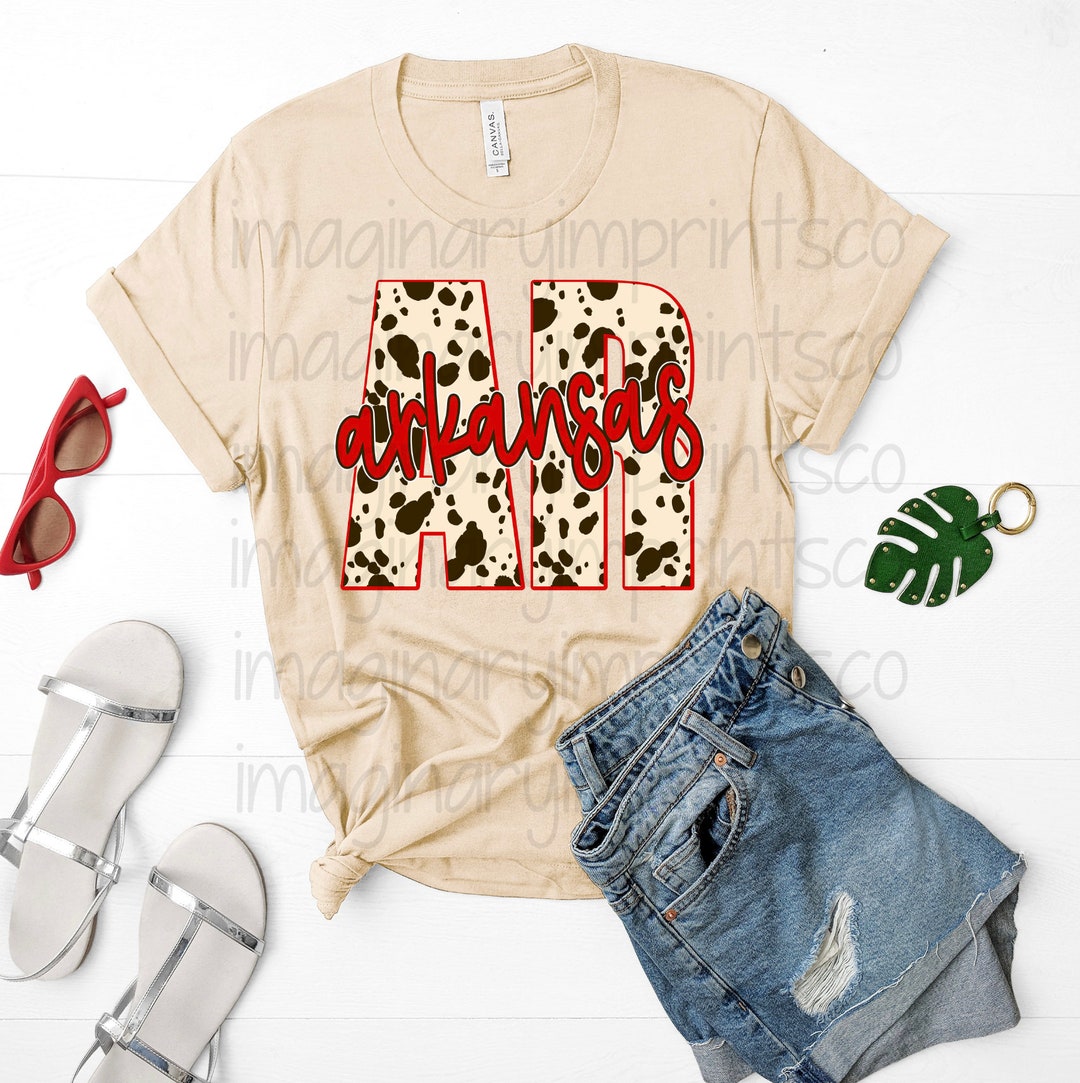 Arkansas Cow Print Design: Sublimation PNG (digital Download) - Etsy