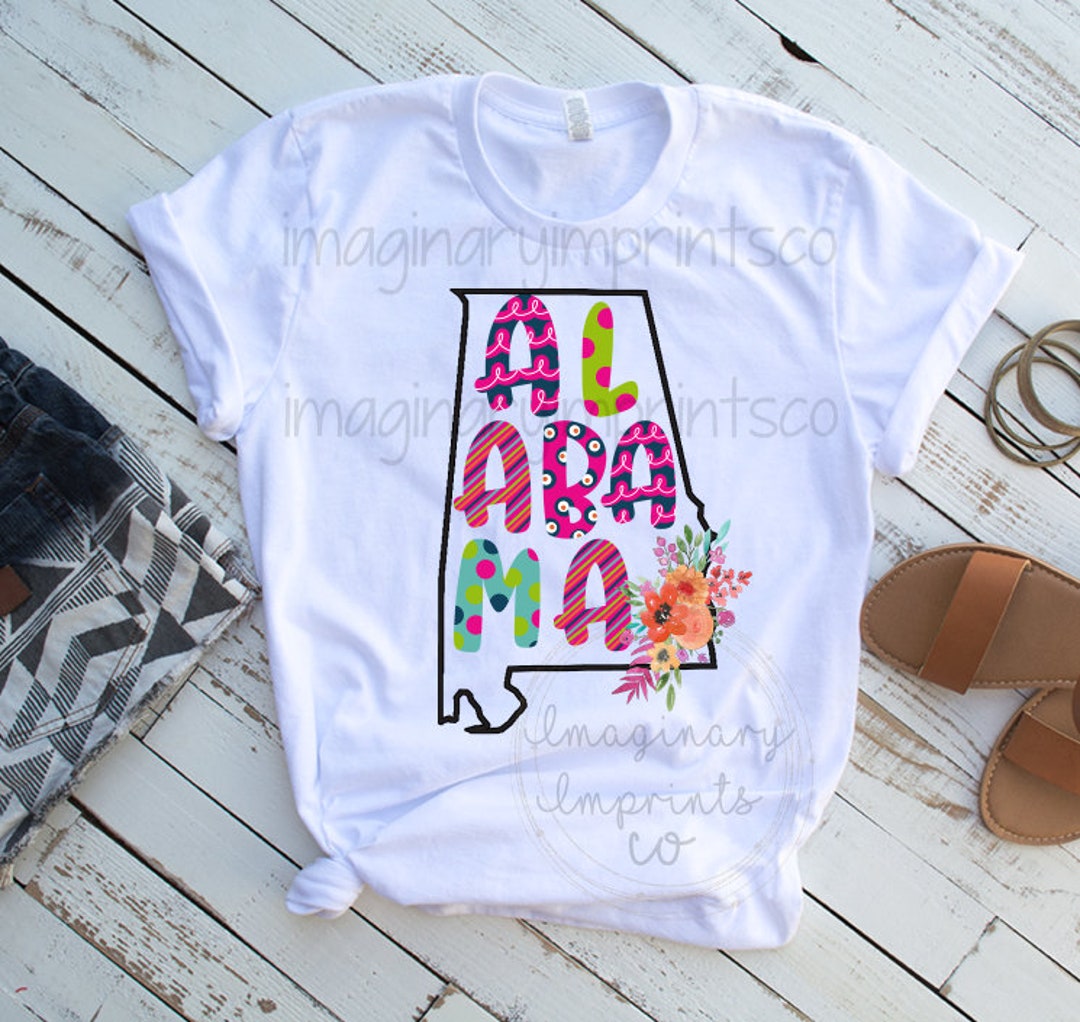 Alabama Png - Sublimation Design - Digital Design - Sublimation - DTG ...